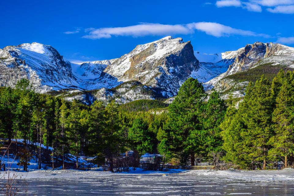 Winter at Sprague Lake | Shutterbug
